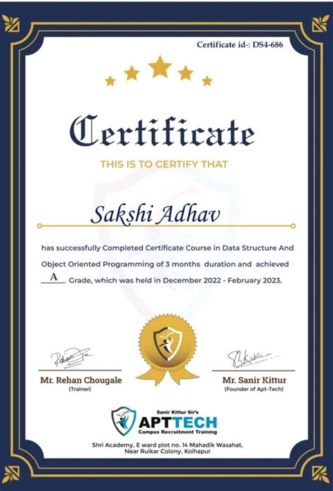 Sakshi Adhav On Linkedin Programming Learning Apttech Datastructuresandalgorithms Oops