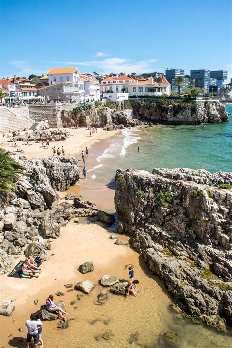 Cascais Beach Portugal Vacation Portugal Travel Beach Scenery