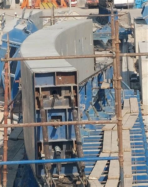 Mina Fayez On Linkedin Monorail Orascom Cpd Curved Beams Engineering Precast…