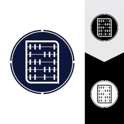 Premium Vector Abacus Icon Vector Background