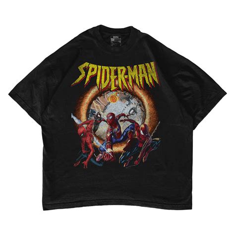 Spider Man Boxy Oversized T Shirt Born
