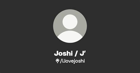Joshi J Listen On Youtube Spotify Linktree