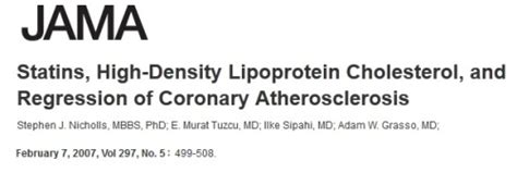 What Happens To Hdl Level Following Intensive Statin Therapy Dr S Venkatesan Md