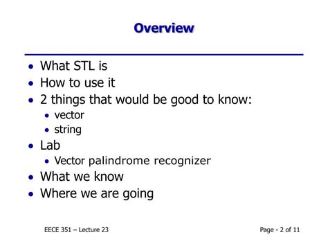 Ppt Standard Template Library Stl Powerpoint Presentation Free Download Id5658501