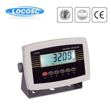 China Locosc LED LCD Display ABS Cheap Controller Indicator Digital Scale Weight Indicator