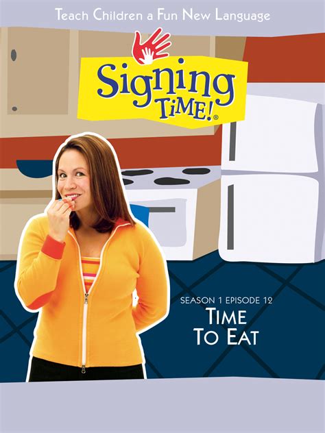 Prime Video Signing Time Season 1 Episode 12 Time To Eat