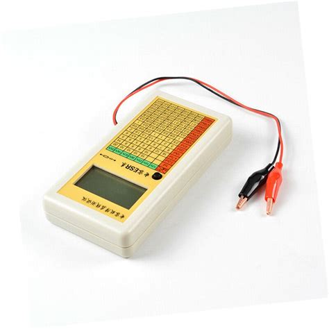 Digital Lcd Esr Capacitance Ohm Meter In Circuit T Grandado