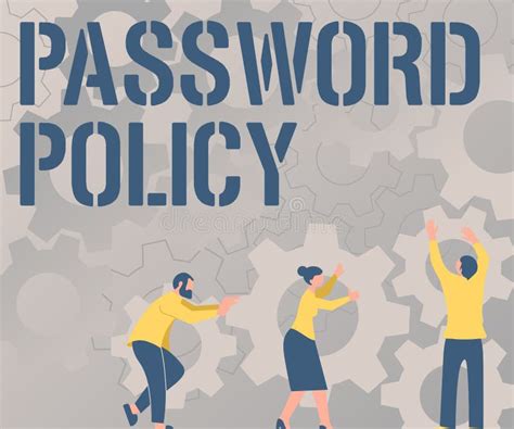 Text Showing Inspiration Password Policy Business Approach First Line