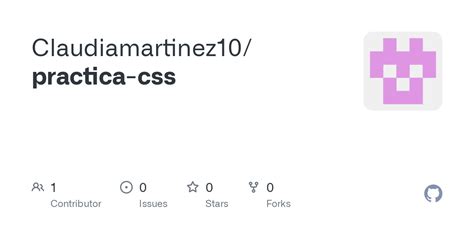 Github Claudiamartinez10practica Css