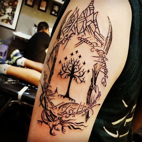 Elvish Tattoo Lord Of The Rings