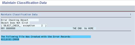 Loading Material Master Characteristics With Lsmw Direct Input Method