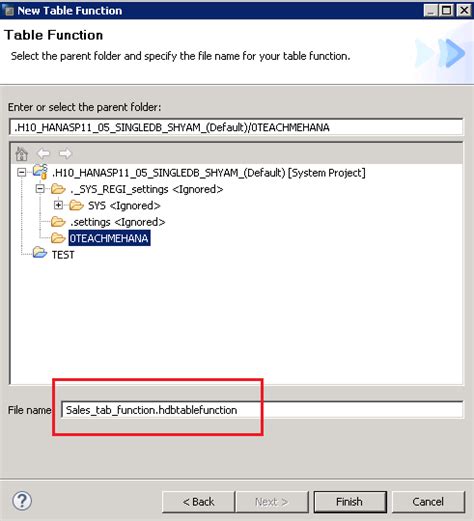 Sap Hana Table Functions Sap Hana Sql Tutorial Part 1 3