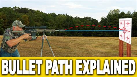 How Does A Bullet Fly Bullet Trajectory Explained Youtube