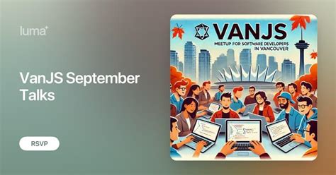 Shawn Mckay On Linkedin Vanjs September Talks · Luma