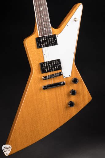 Gibson 70s Explorer Antique Natural 710 203150034 Eddies Guitars