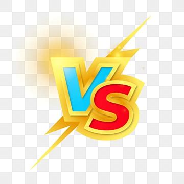 Blue Red Vs Design Concept With Metal Texture Vs Versus 3d Vs Png