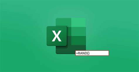 How To Get Random Number In Excel