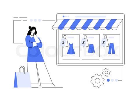 Pricing Abstract Concept Vector Illustration Product Price Colourbox