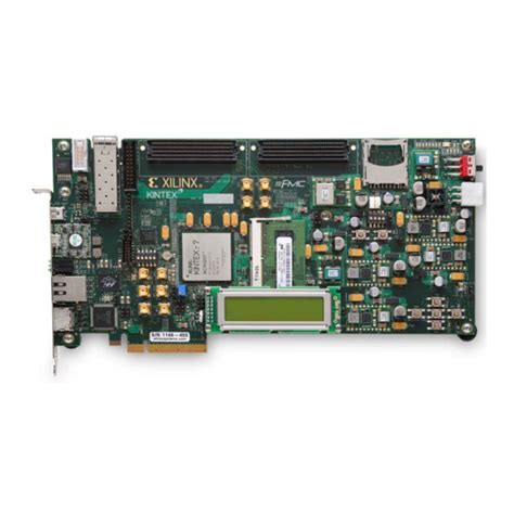 xilinx kintex 7 fpga kc705 getting started manual pdf download manualslib