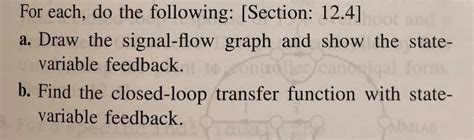Solved 2 The Following Open Loop Transfer Functions Can Be