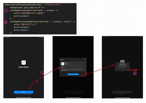 SwiftUI StoreKit SubscriptionStoreView 学習その1 雲の巣