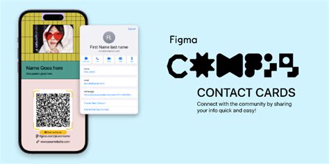 Config Contact Card Figma