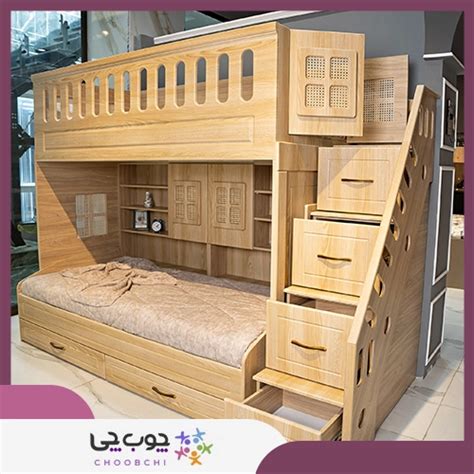 تخت خواب دو طبقه مدل باراد فروش ویژه خرید قیمت