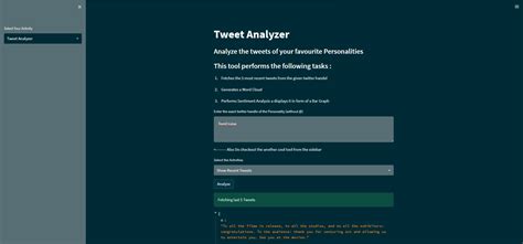 Github Shreyasmishragithub Twitter Sentiment Analyzer Streamlit Web App