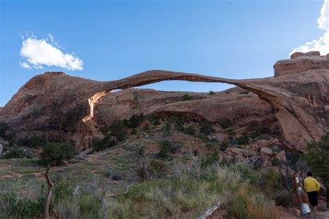 Landscape Arch Hike Guide To Arches Nps Longest Arch