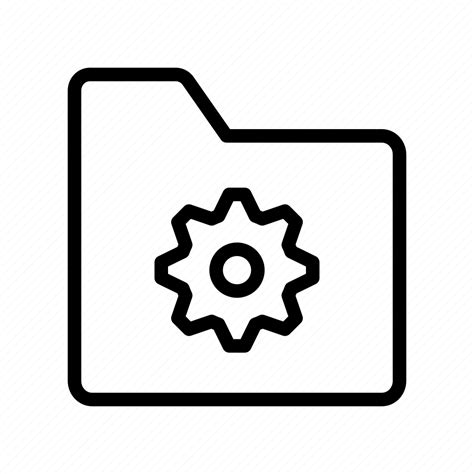 Archive Configuration File Folder Setting Icon Download On Iconfinder