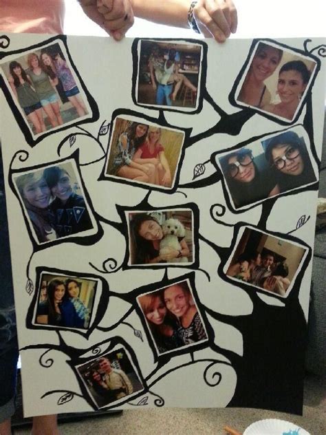 Tree Collage I Made For My Friend Tree Collage Gallery Wall Collage