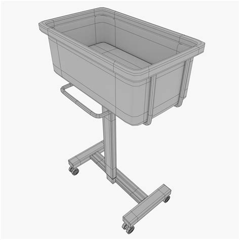 Crib 3d Model 29 Unknown Blend 3ds Dae Fbx Obj Free3d