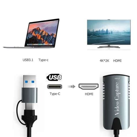 Promo Produk Ori Hdmi Capture Usb Type C Usb Hdmi Capture K Full Hd P Diskon