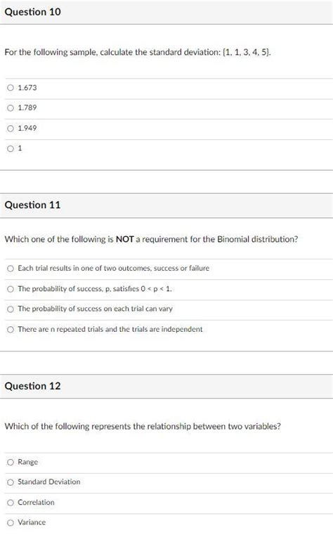 Solved For The Following Sample Calculate The Standard Chegg