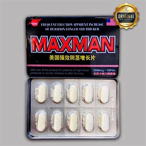 Sex Capsule 100 Original MAXXMAN 10 Tablets Lazada PH