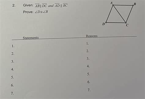 Solved Given ABDC And ADBC Prove DB Chegg Com