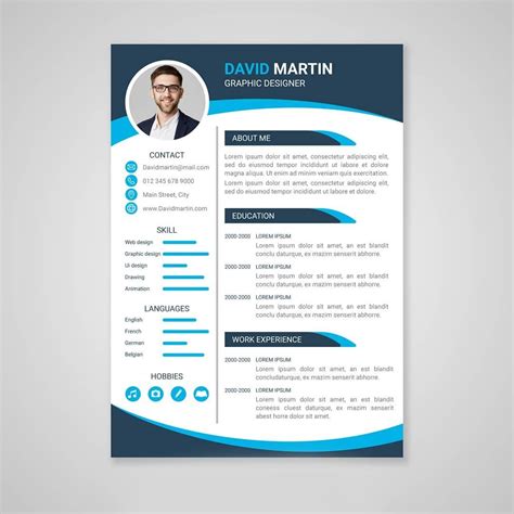 Modèle Cv Powerpoint Gratuit