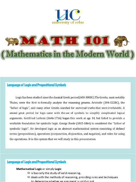 02 4fbc Logic And Propositional Symbols Pdf