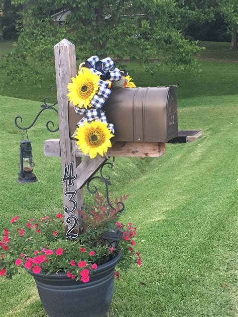 Mailbox Topper Decor Outdoor Decor Outdoor
