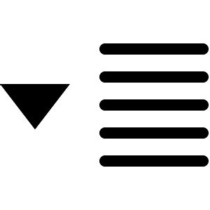 Dropdown Menu Icon Free Download Transparent PNG Creazilla