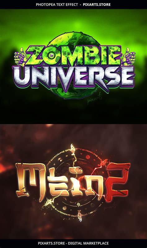 Psd Template Gold Text Effect For Mmorpg Game Logo
