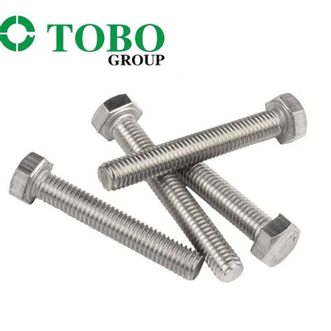 Din 933 Hex Bolt Din 934 Stainless Steel Ss A2 70 Hexagon Bolt