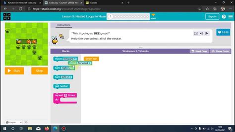 Nested Loops In Maze Youtube