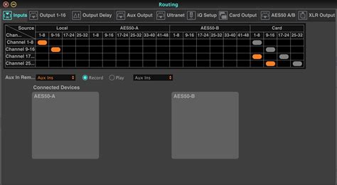 X32 Routing Diagram