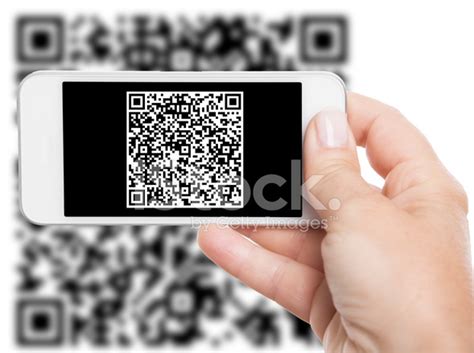 Scanning Qr Code With Mobile Phone Stock Photo Royalty Free FreeImages