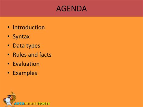 Prolog Introduction To Prolog Pptx