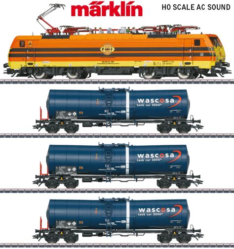 Class 189 Electric Loco And Freight Cars Depotmarklin