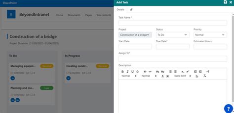 Sharepoint Task Management Software Beyond Intranet