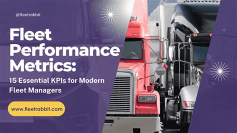 15 Essential Metrics For Fleet Management Success