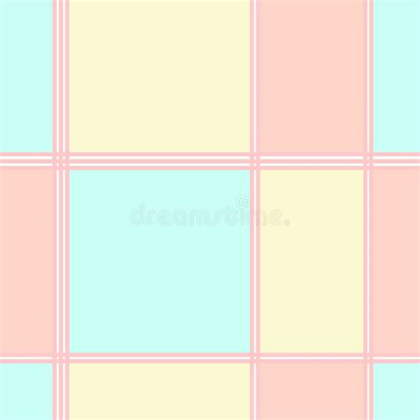 Simple Geometric Repeating Pattern With Colorful Squares Rectangles Lines Seamless Abstract